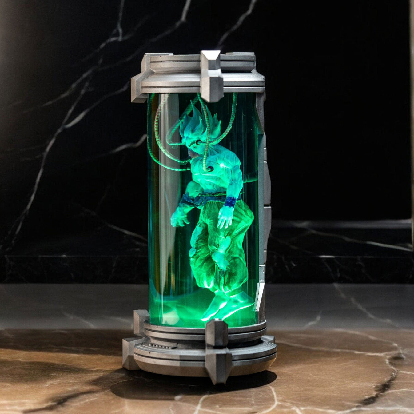 Dragon Ball Z LED Lamp - Goku in Healing Chamber Figure – tinylighting