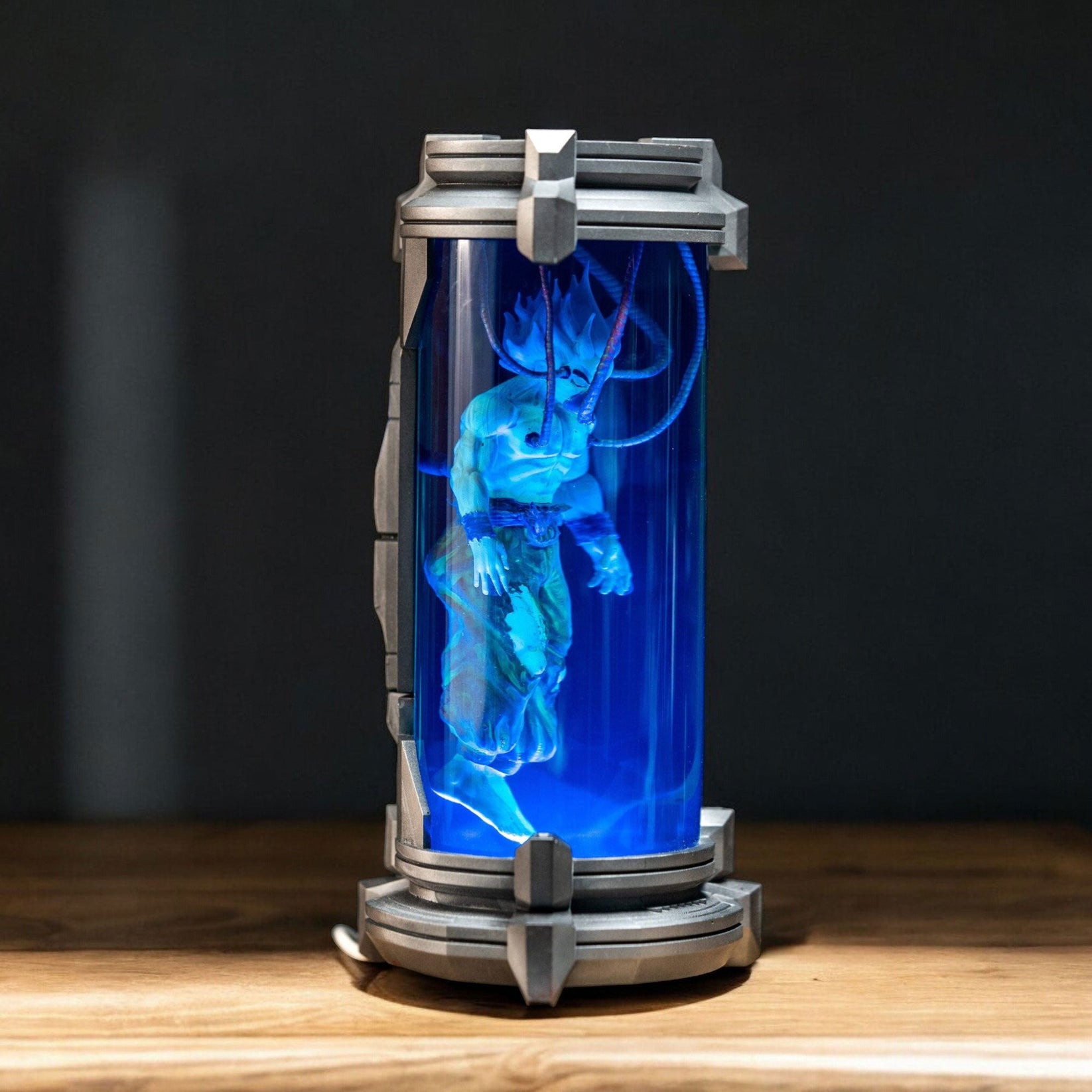 Dragon Ball Z LED Lamp - Goku in Healing Chamber Figure – tinylighting