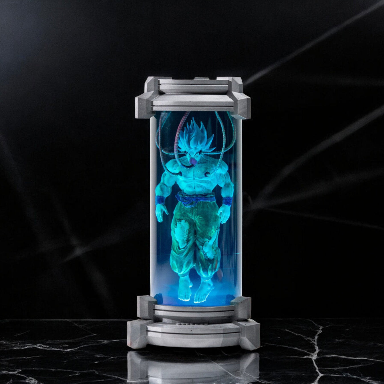 Dragon Ball Z LED Lamp - Goku in Healing Chamber Figure – tinylighting